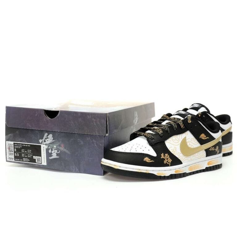 Nike SB Dunk Low Black Myth: WU Kong And White Gold Wukong | DSO Sport