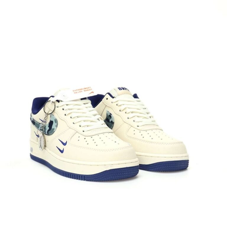Nike Air Force 1 Sta Low BAPE White Purple | DSO Sport